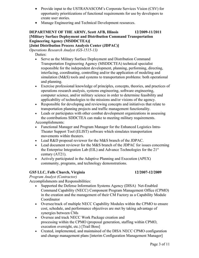 Resume - David Penwell | DOC | Defense Industry | Industries