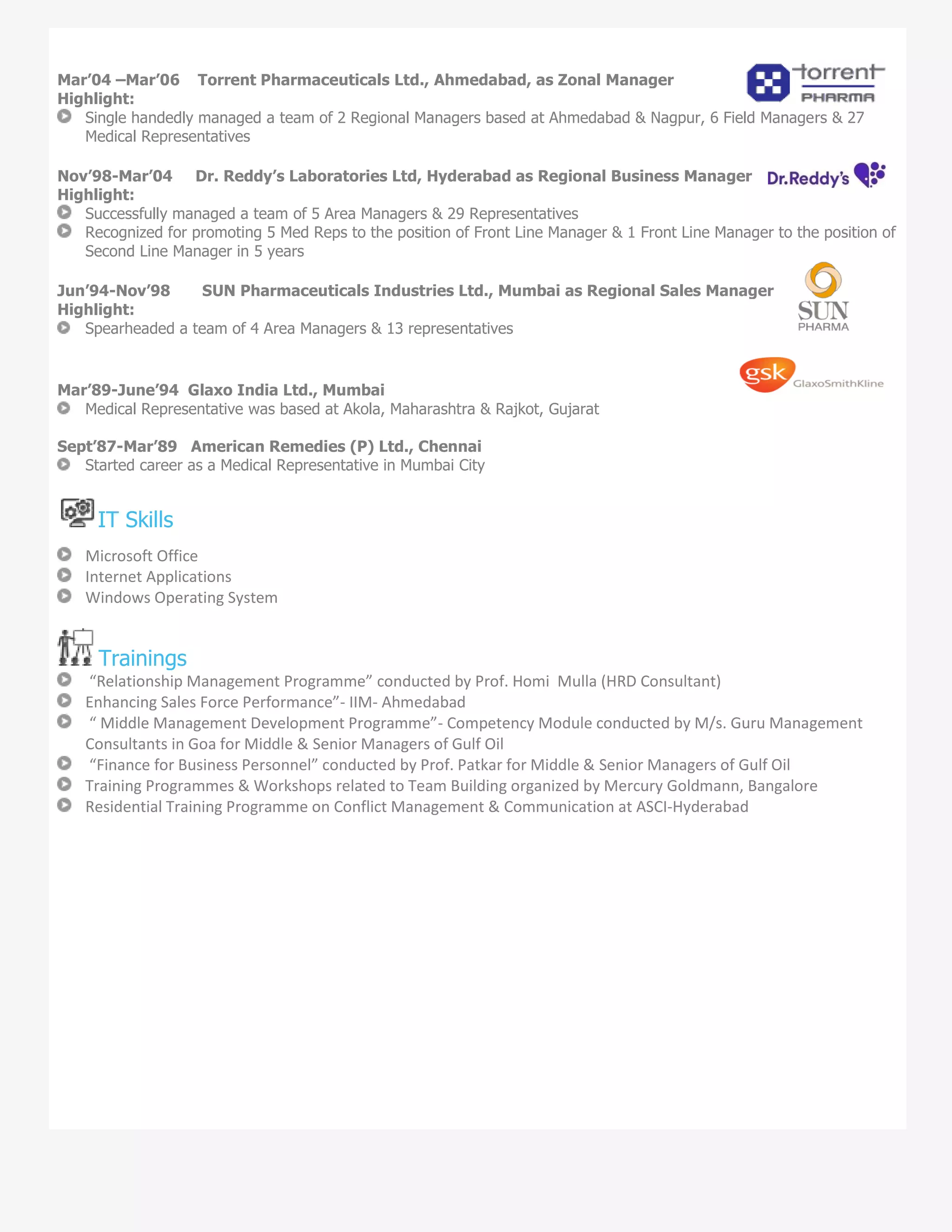 Resume Devdas Sambhat- 2018 | PDF