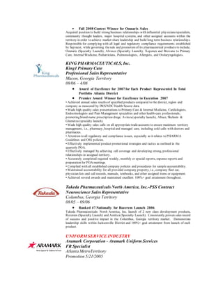 Resume elizabeth tooker-south east 2017 | DOCX