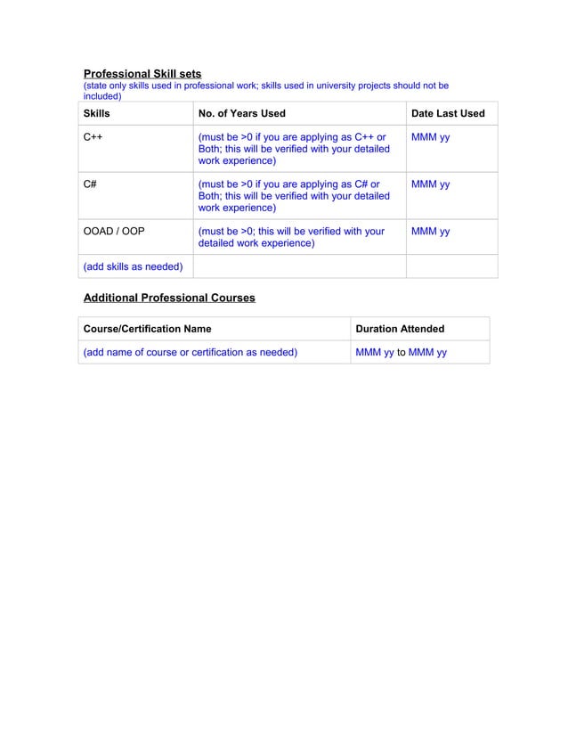 Resume exp-sample04 | PDF
