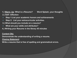 resume-Good.ppt