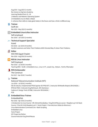 Resume islam-nabil | PDF