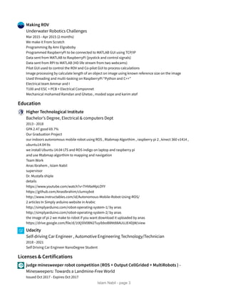 Resume islam-nabil | PDF