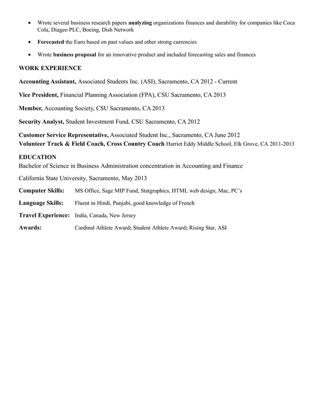 Resume jayant garg | PDF