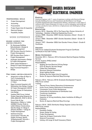 Resume - Joshua Dickson.pdf
