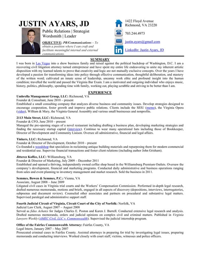 Resume 2014 | PDF | Free Download
