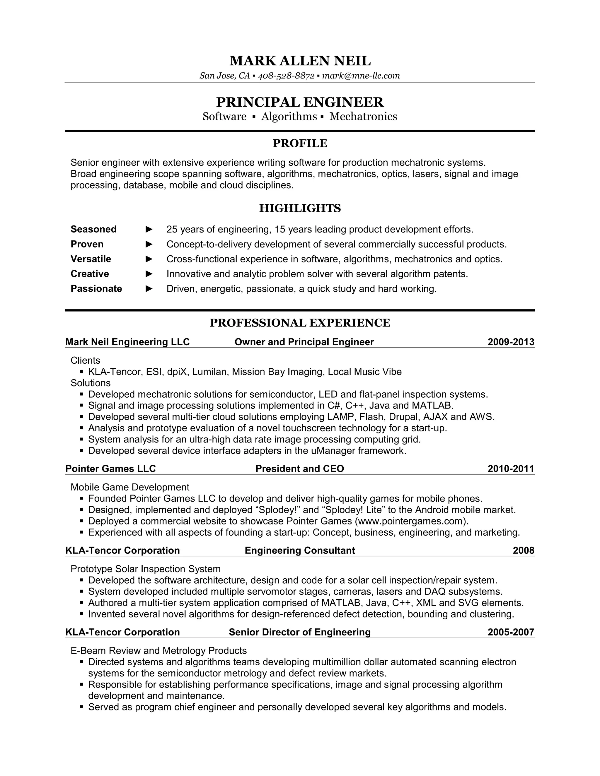 Resume | PDF