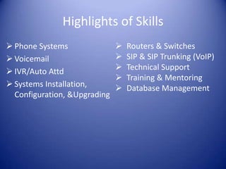 Brian Simpson-Voice Engineer | PPTX