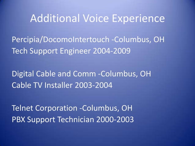 Brian Simpson-Voice Engineer | PPTX