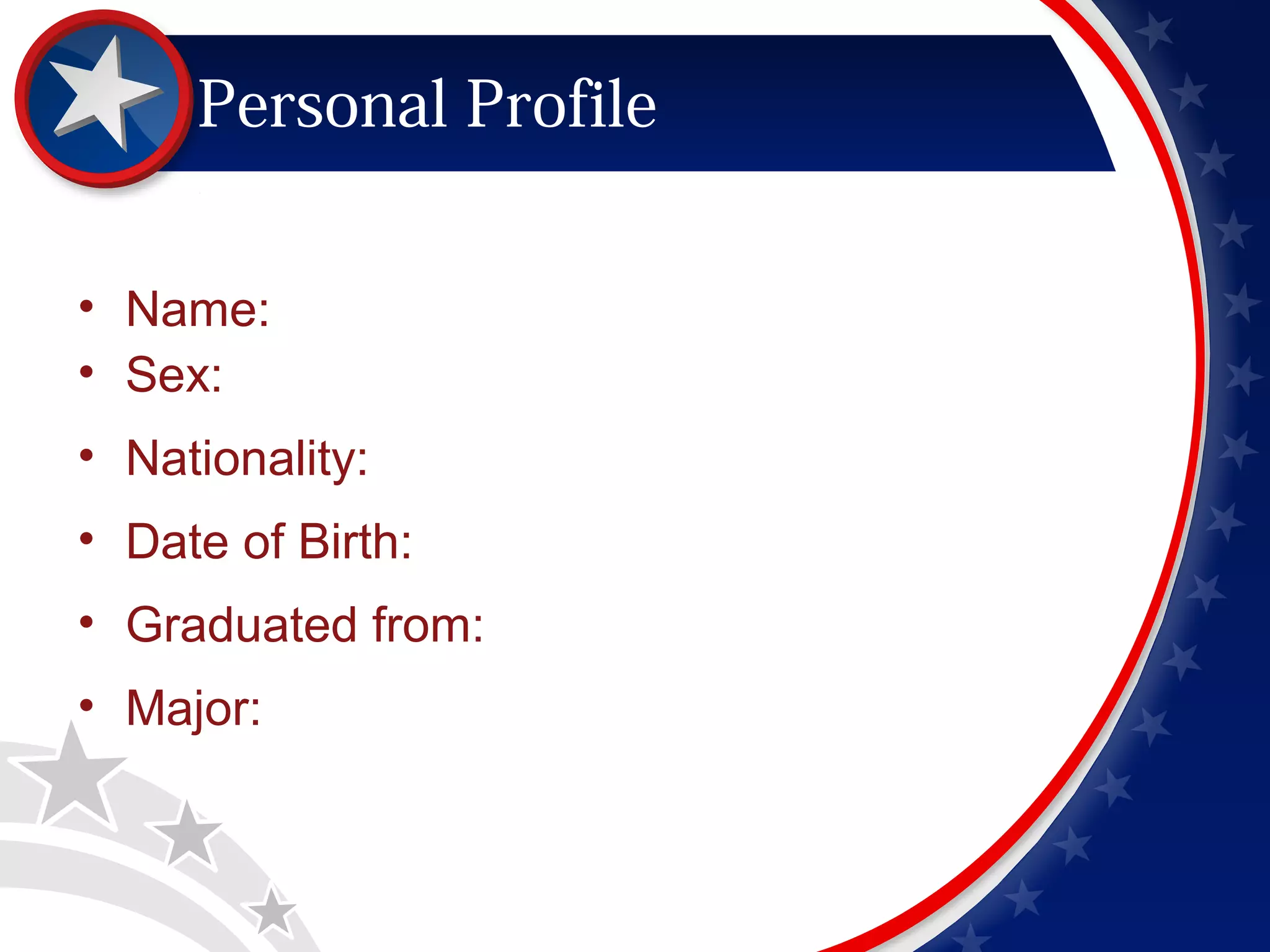 Resume ppt-template-003 | PPT | Resume Writing and Advice | Job Search