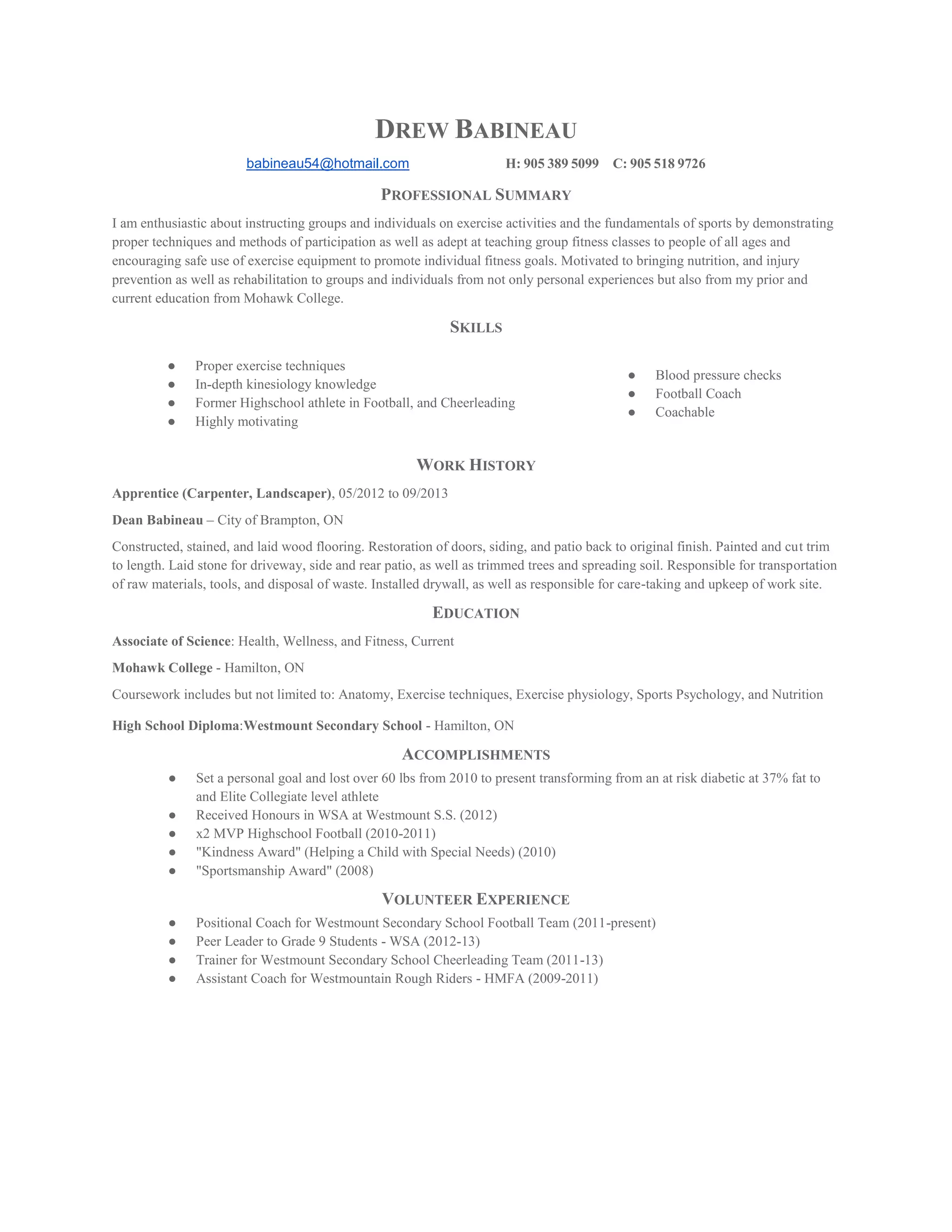 Resume pt | PDF
