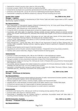 Resume Rakesh Kumar | DOCX