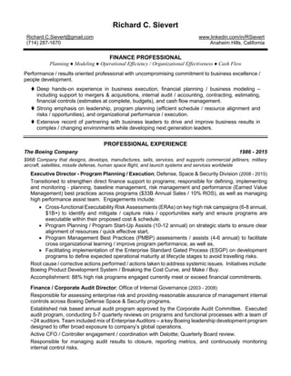 Resume - Sievert 2016 | PDF