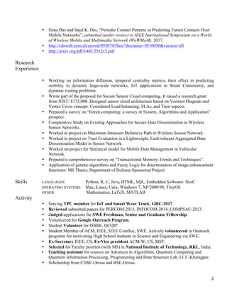 Resume sima das | PDF