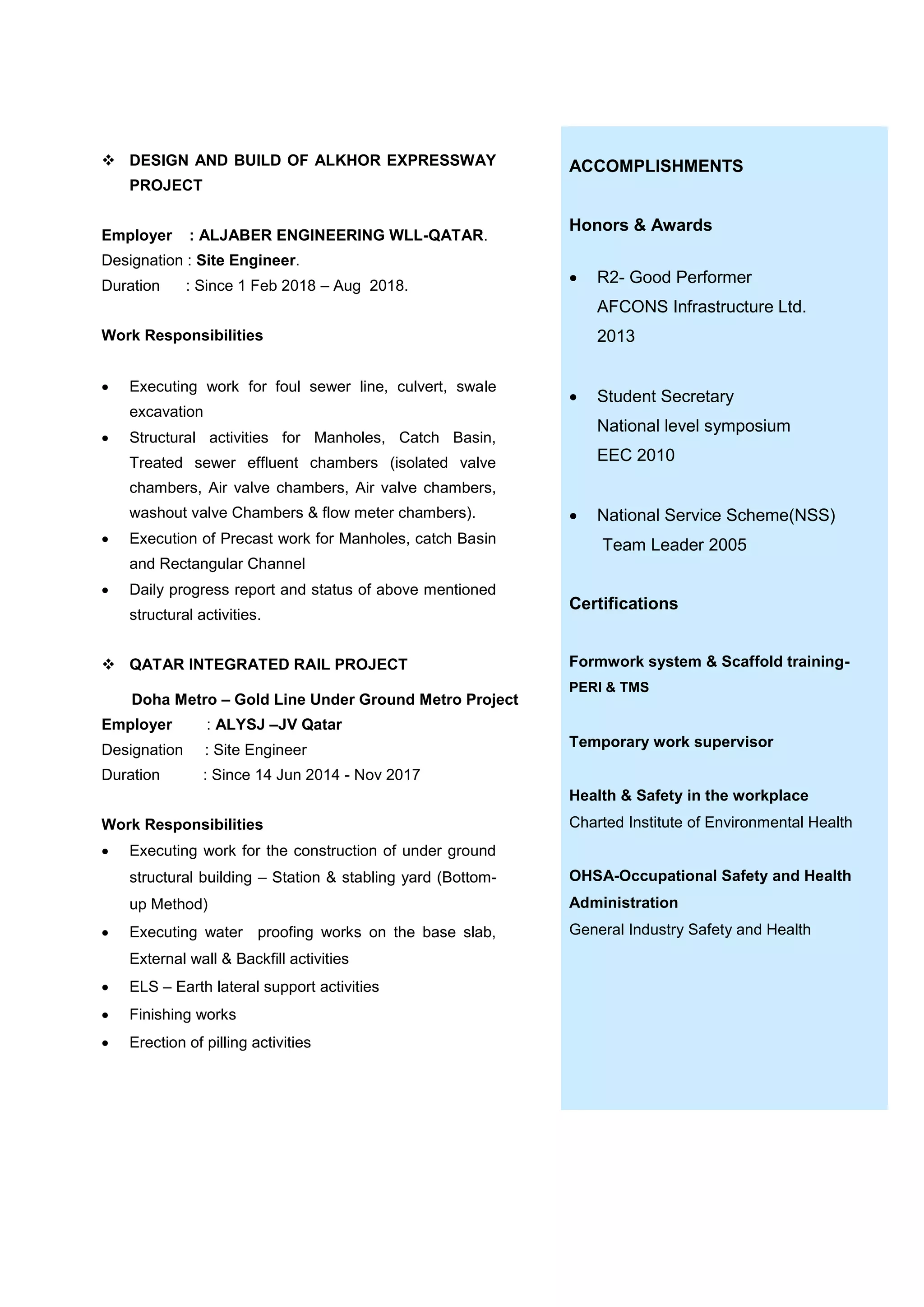 Resume vinoth kumar | PDF