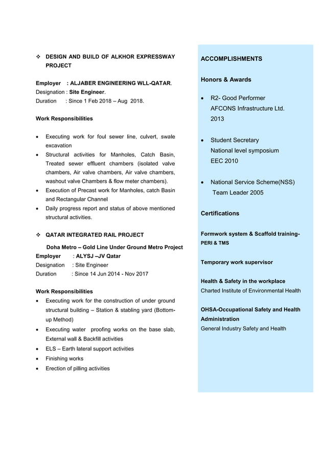 Resume vinoth kumar | PDF