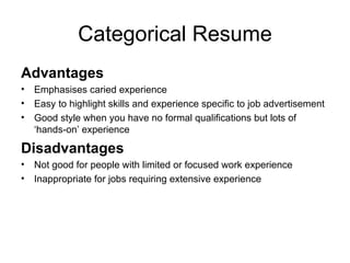 resume writing | PPT