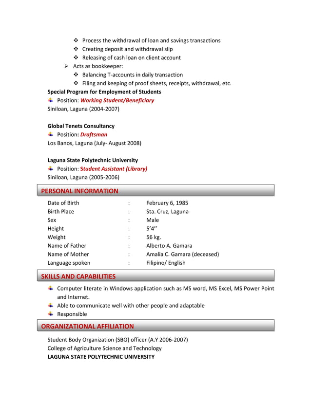 Resume1 | DOCX