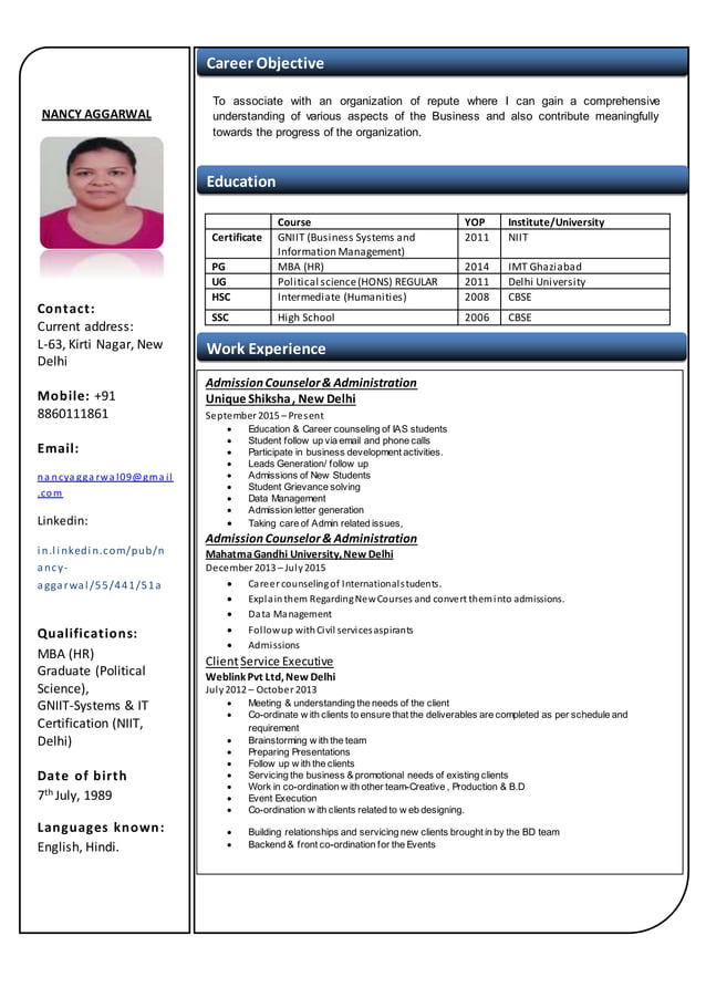Resume (1) | PDF