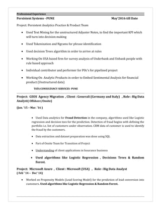 Resume (1) | DOC | Computer Software and Applications | Computing