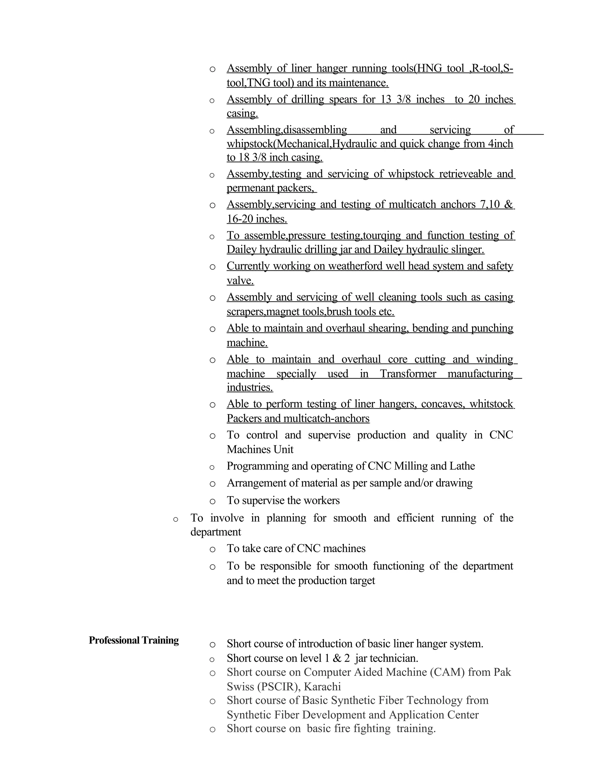 Resume1 Abdulrehman (Weatherford) | DOC