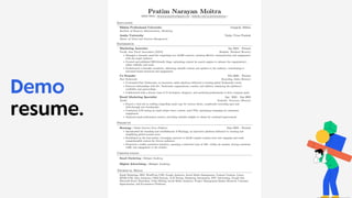 Resume 101 - Your guide to creating the best resume! | PDF | Resume Writing and Advice | Job Search