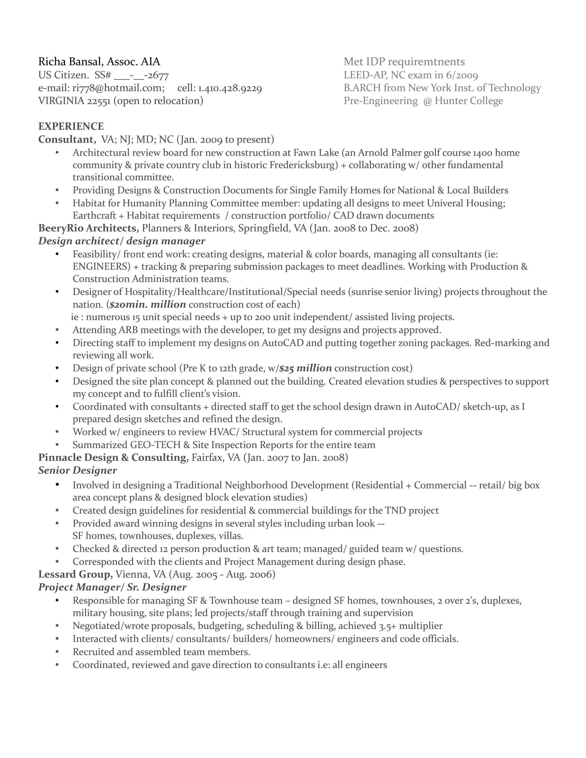 Resume12 Traditional Style | PDF