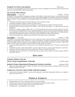 Resume 1:31 | DOCX