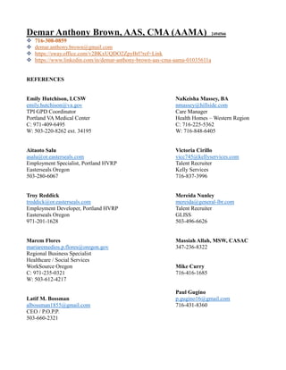 Resume1(career) | PDF