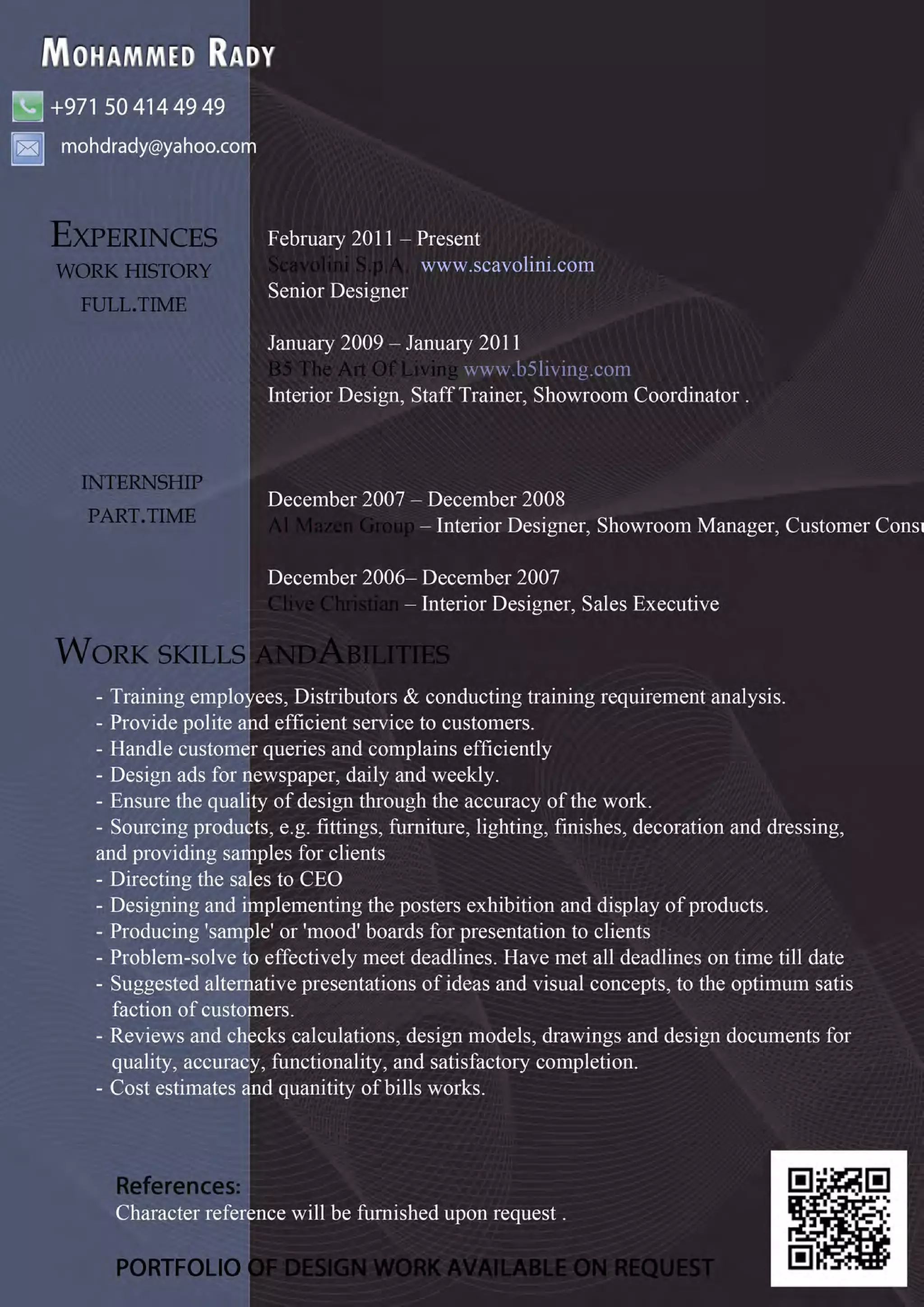 Resume2 | PDF