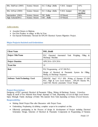 Resume2 | DOCX | Technology & Computing