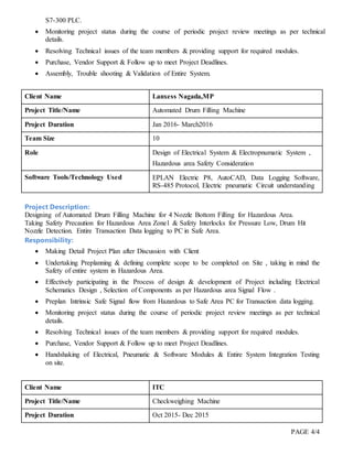 Resume2 | DOCX | Technology & Computing