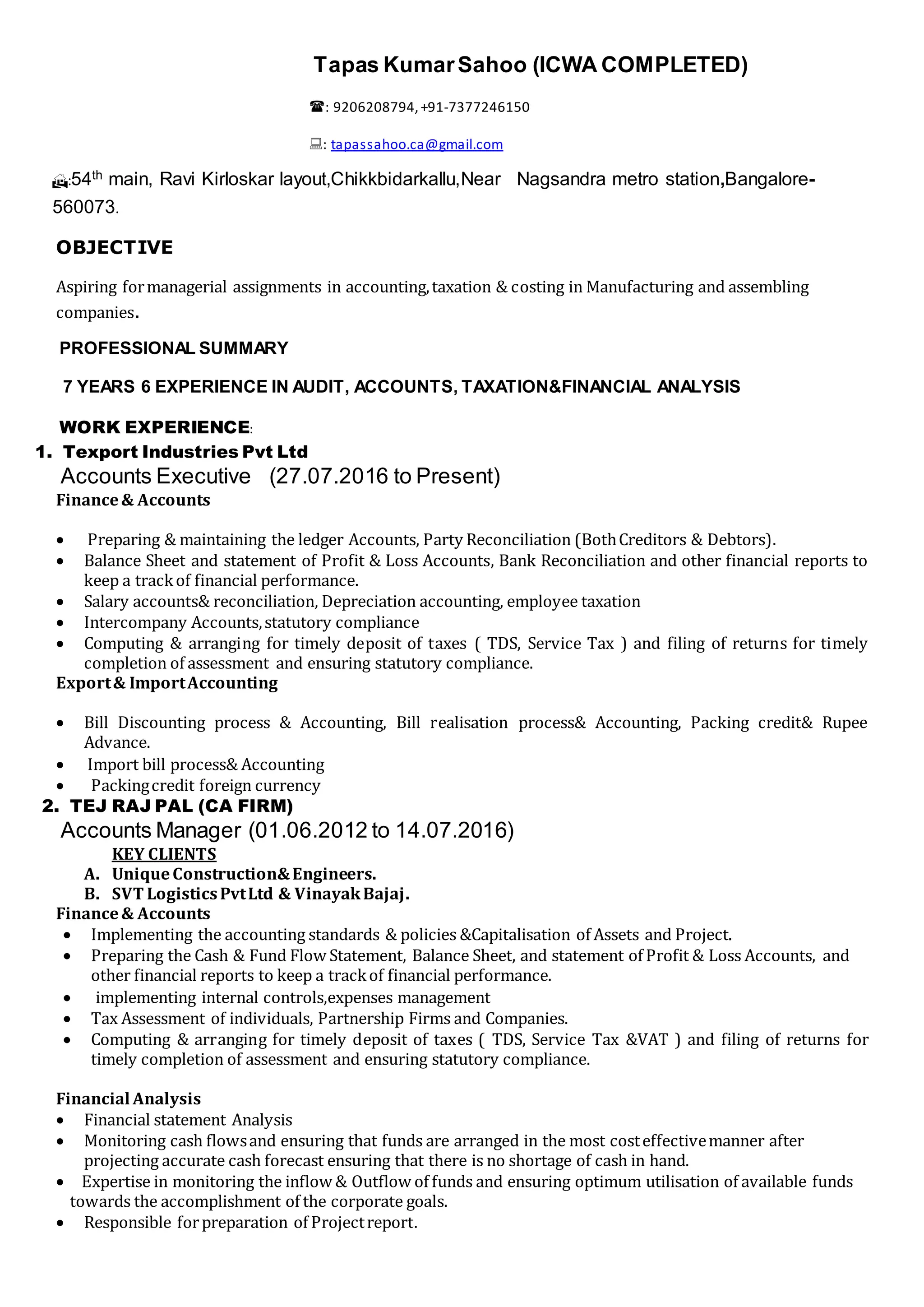 Resume (2) | PDF