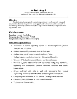 Resume (2) | PDF