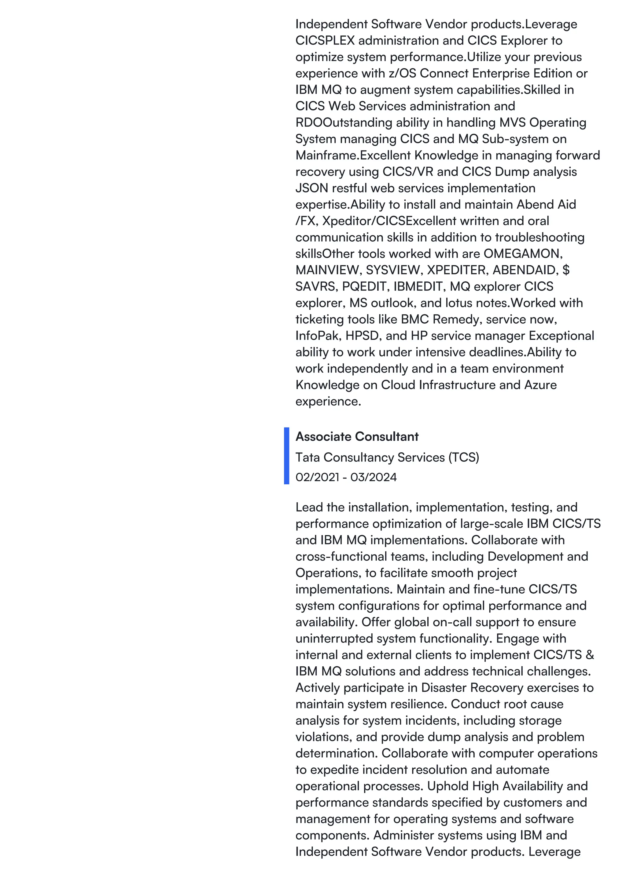 Balaji C Mainframe CICS System programmer .pdf