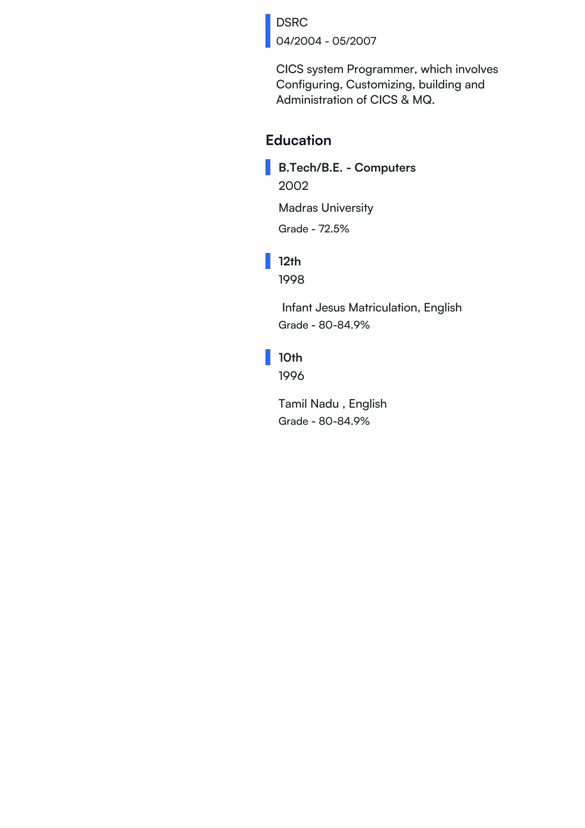 Balaji C Mainframe CICS System programmer .pdf