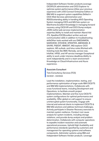 Balaji C Mainframe CICS System programmer .pdf