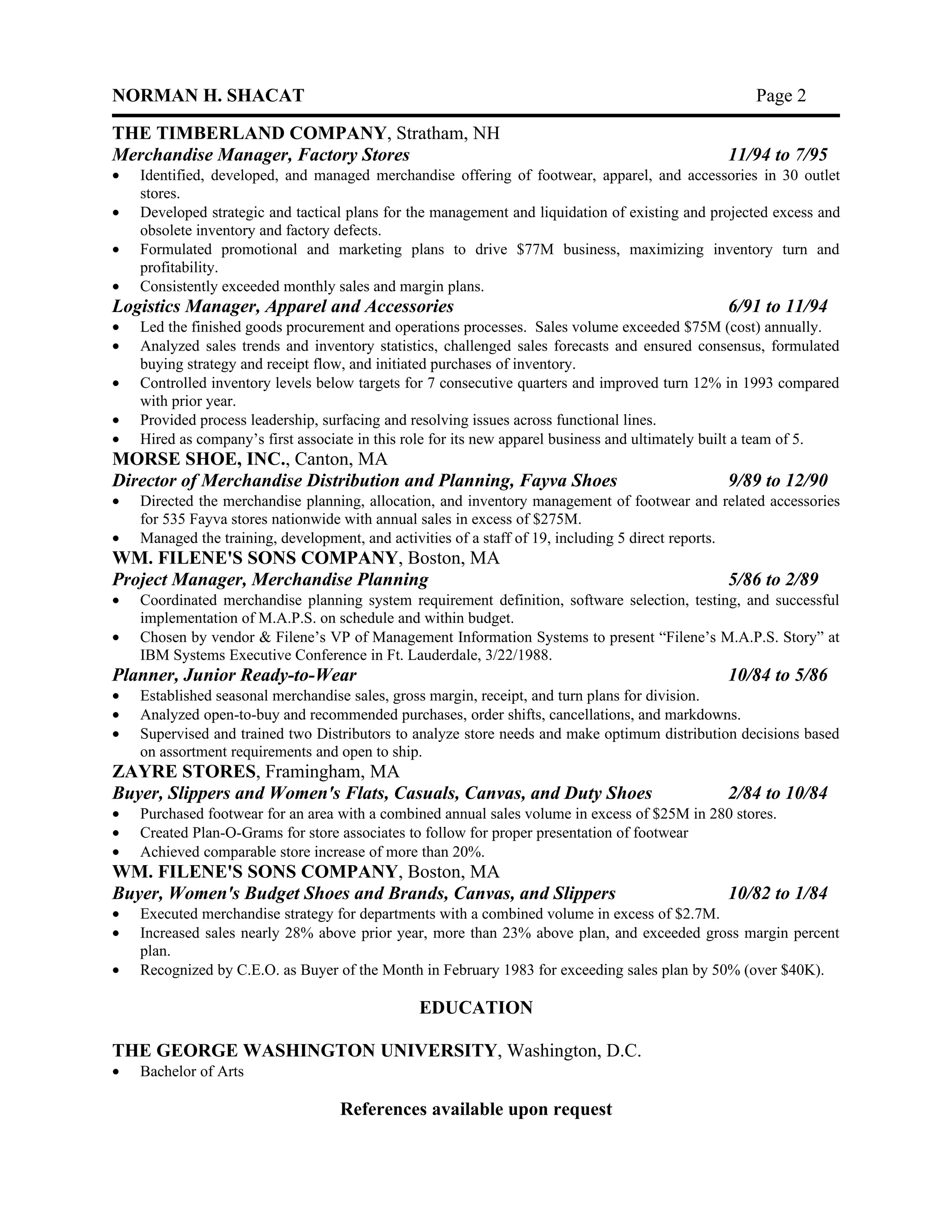 Resume 2010e | DOC