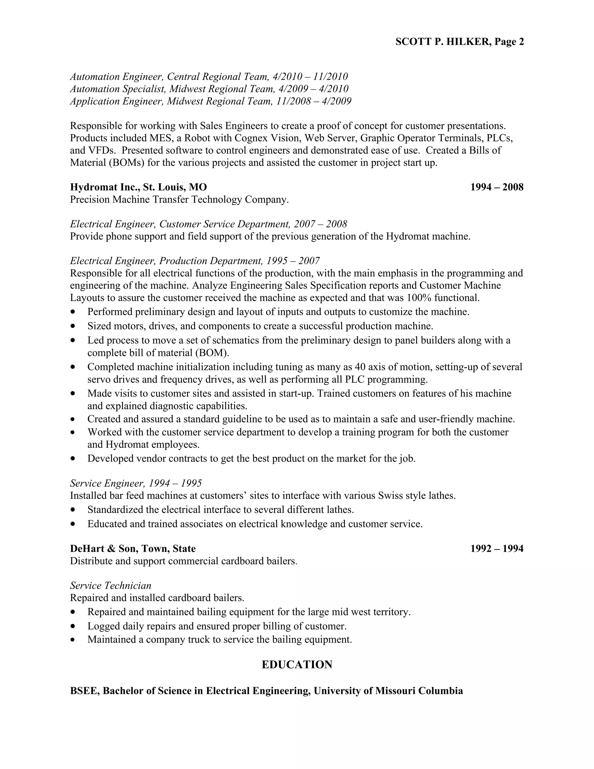Resume 2012 | DOC | Resume Writing and Advice | Job Search