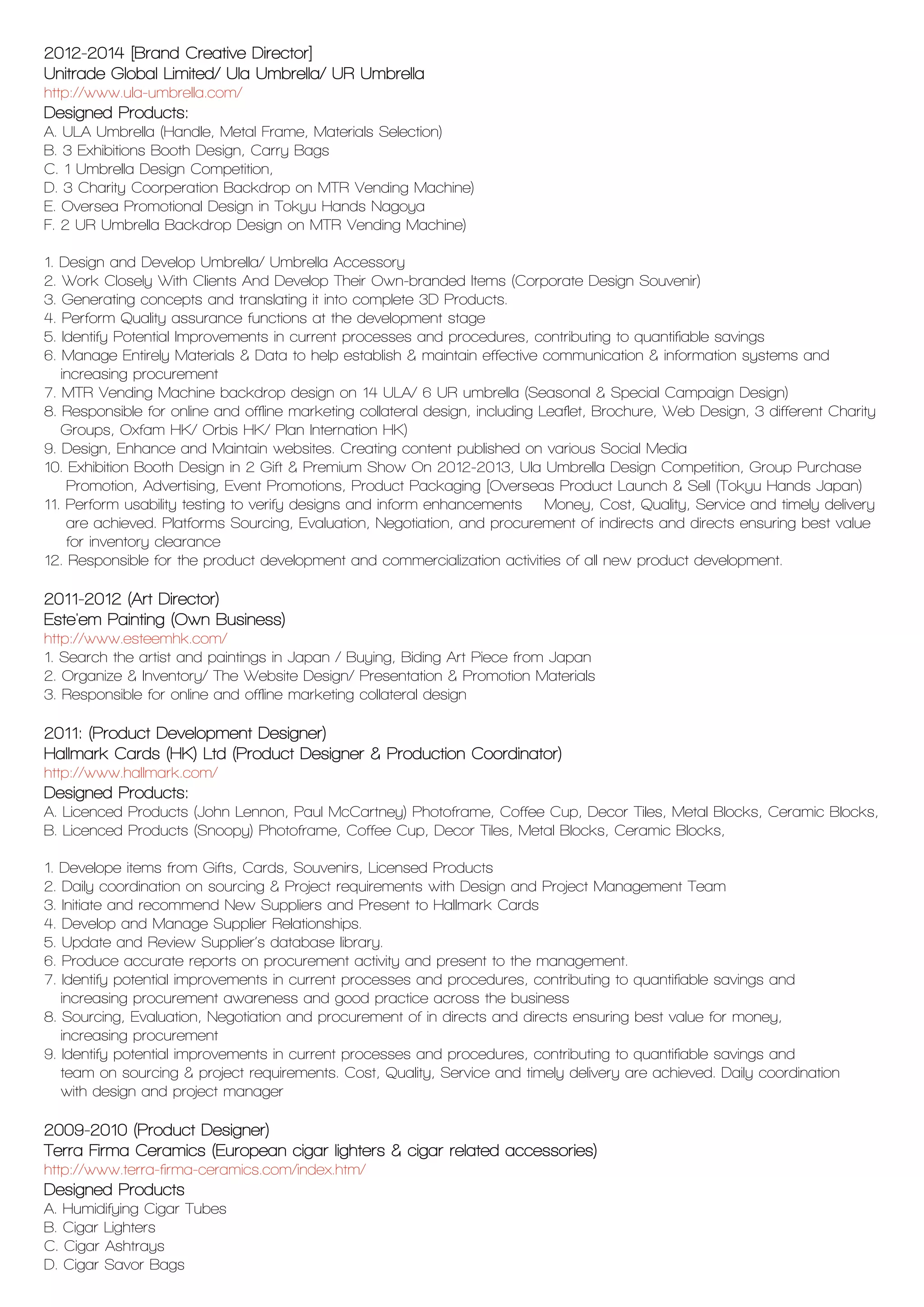 Resume 2016 spring + work02 | PDF