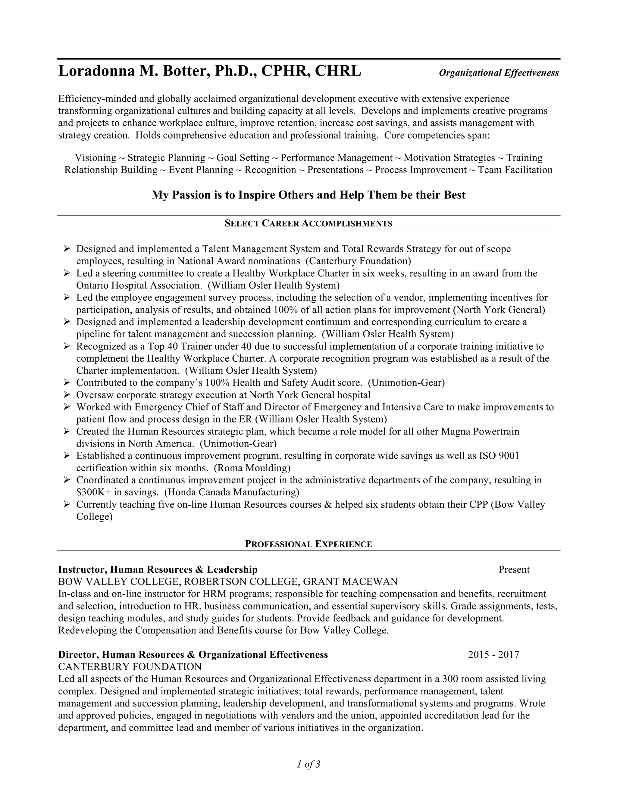 Resume 2017 for linked in | PDF