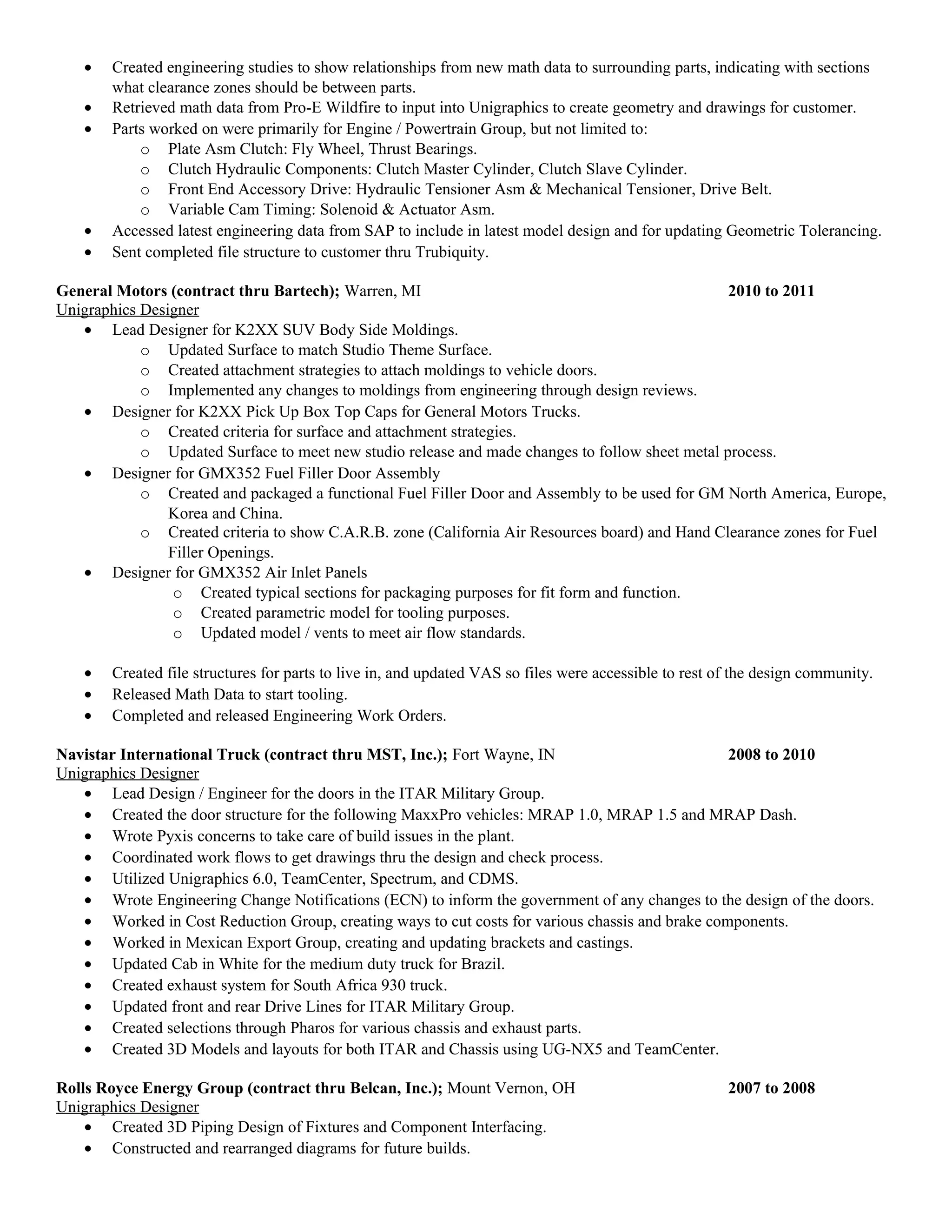 Resume 2018 | PDF