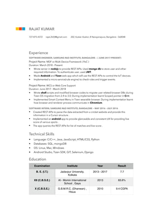 Rajat Kumar | PDF | Internet | Computing