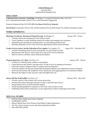 Resume | PDF