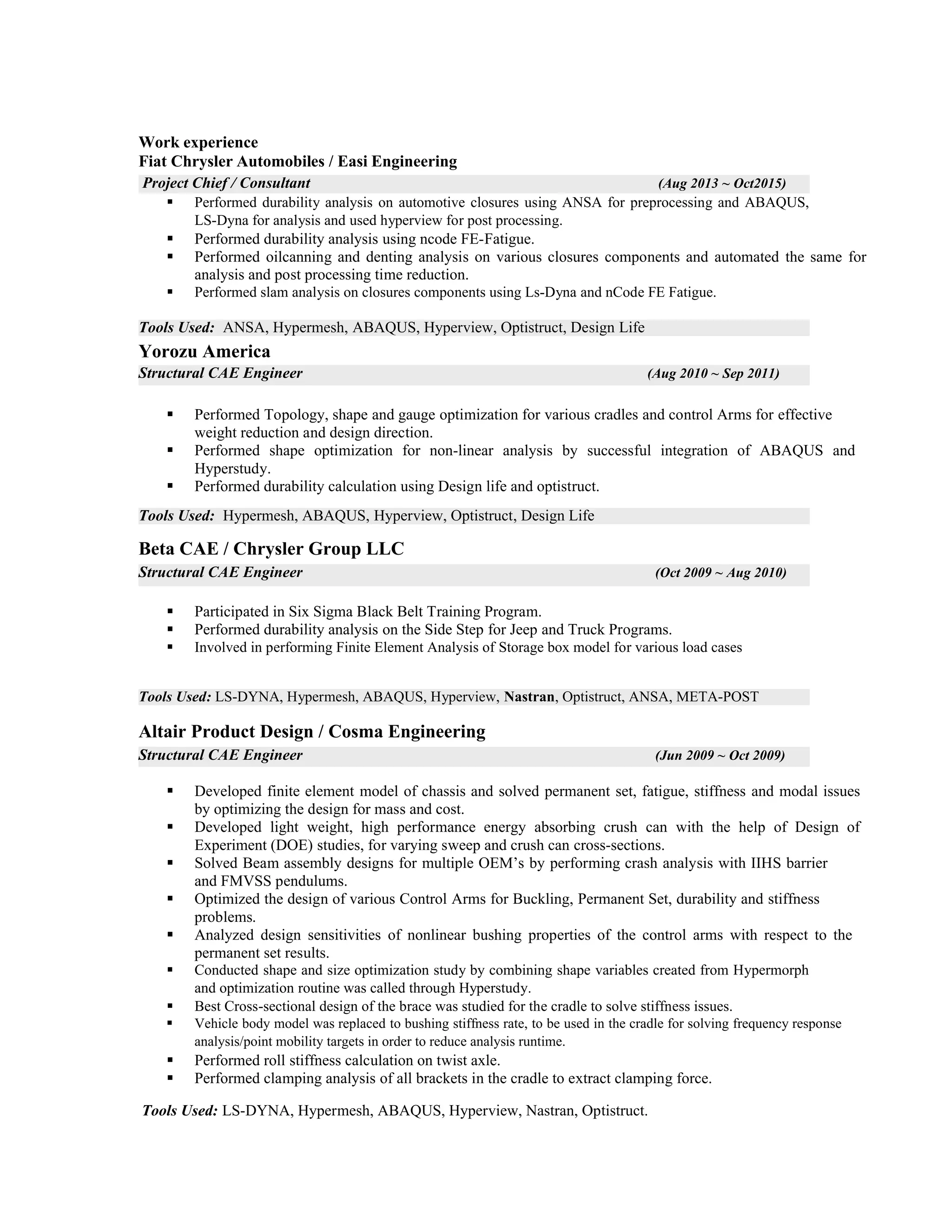 Resume 23 mar2016 | PDF