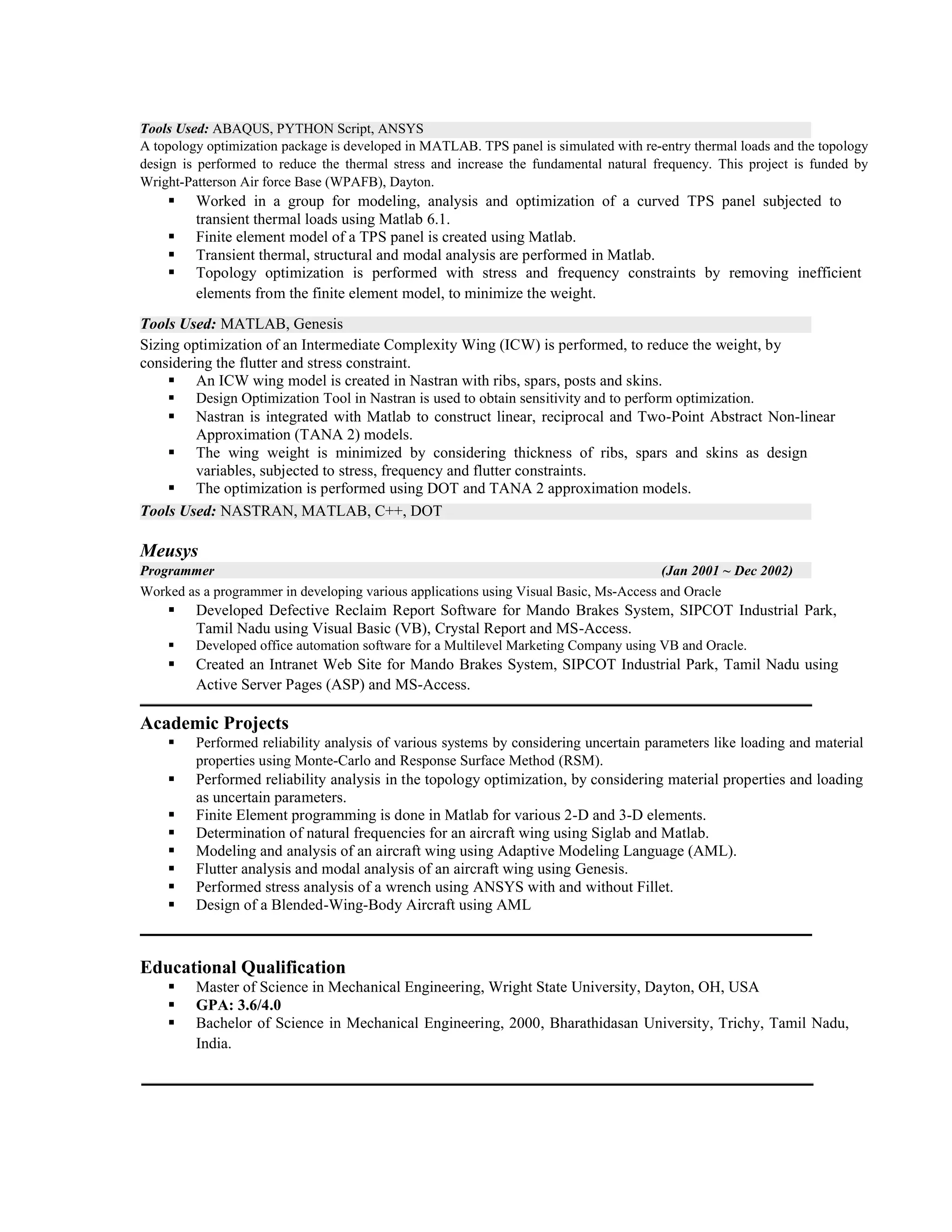 Resume 23 mar2016 | PDF