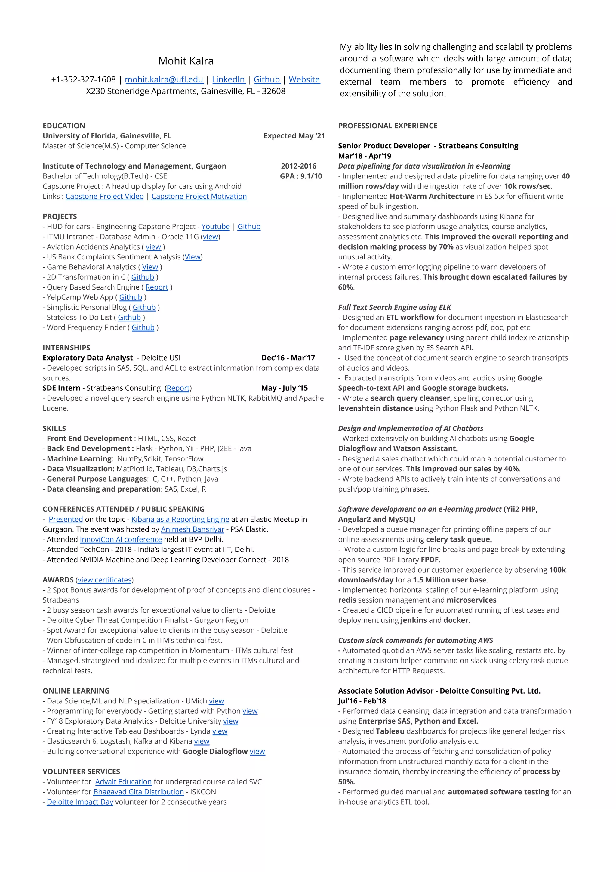 Mohit Kalra | PDF