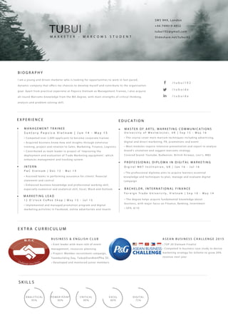 CV_Tu Bui | PDF