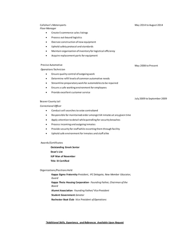 Resume5 | PDF