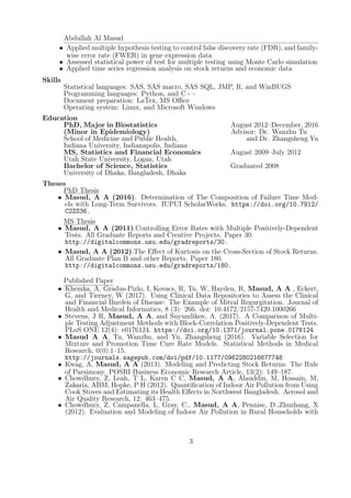 Resume abdullah masud | PDF